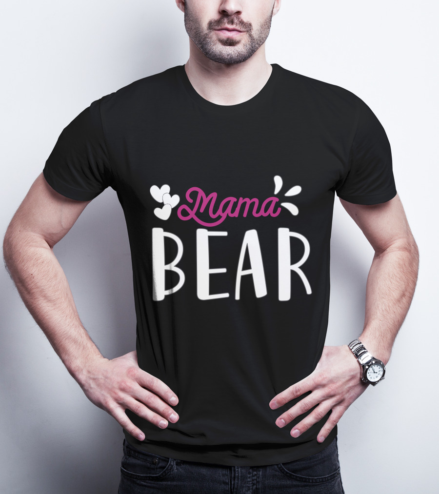 Mama Bear Heart Elements T-Shirt