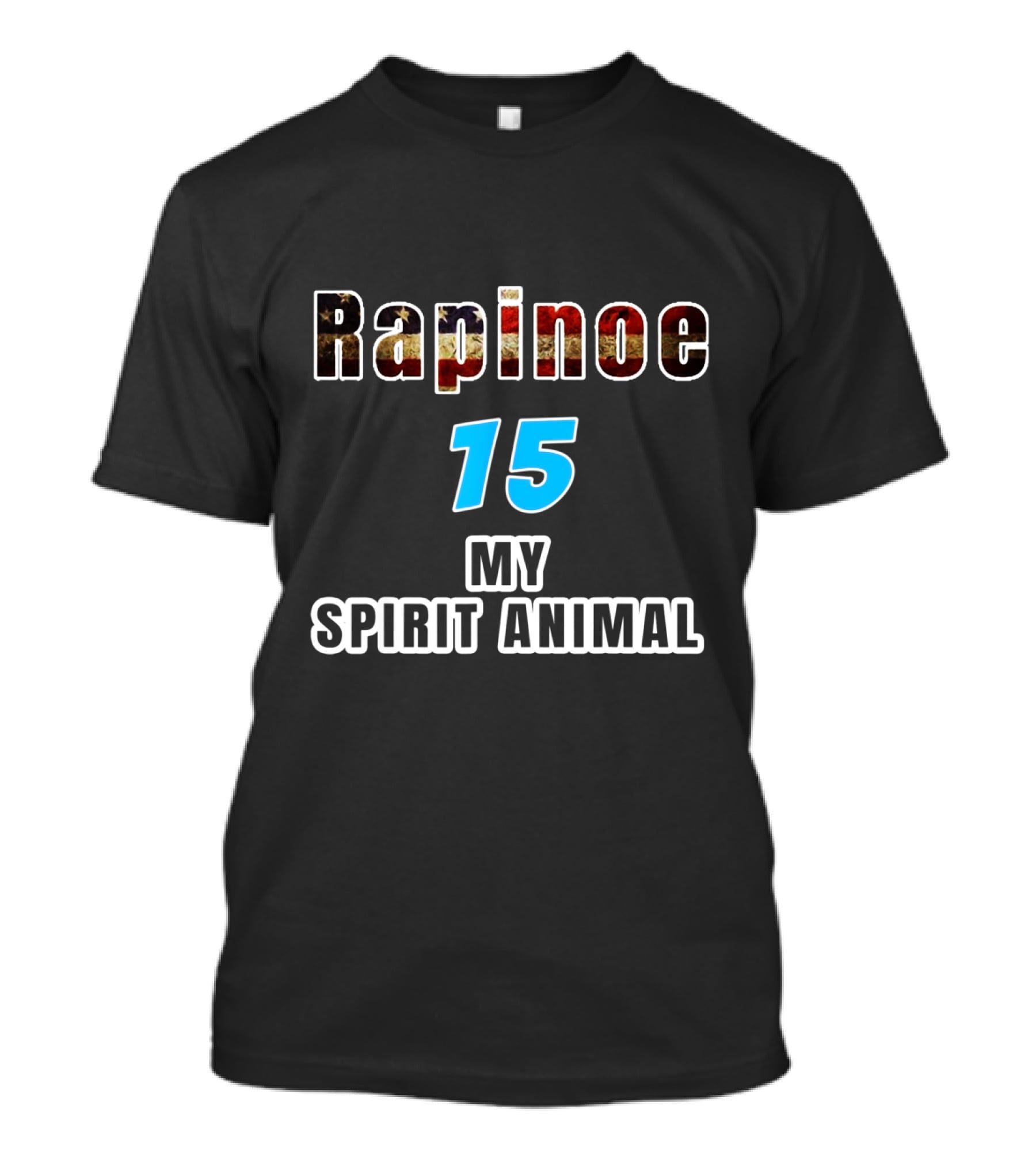 Rapinoe 15 My Spirit Animal Soccer T-Shirt