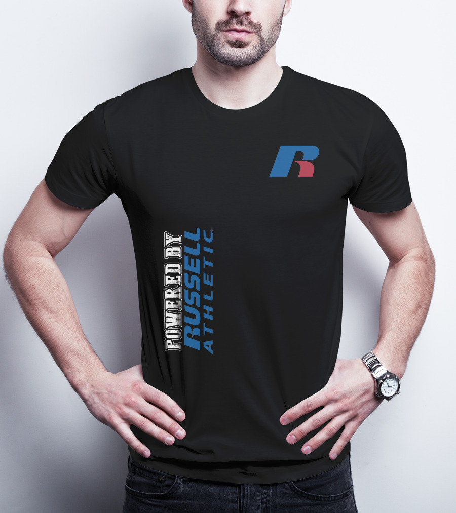 Powered By Russell Athletic R T-Shirt