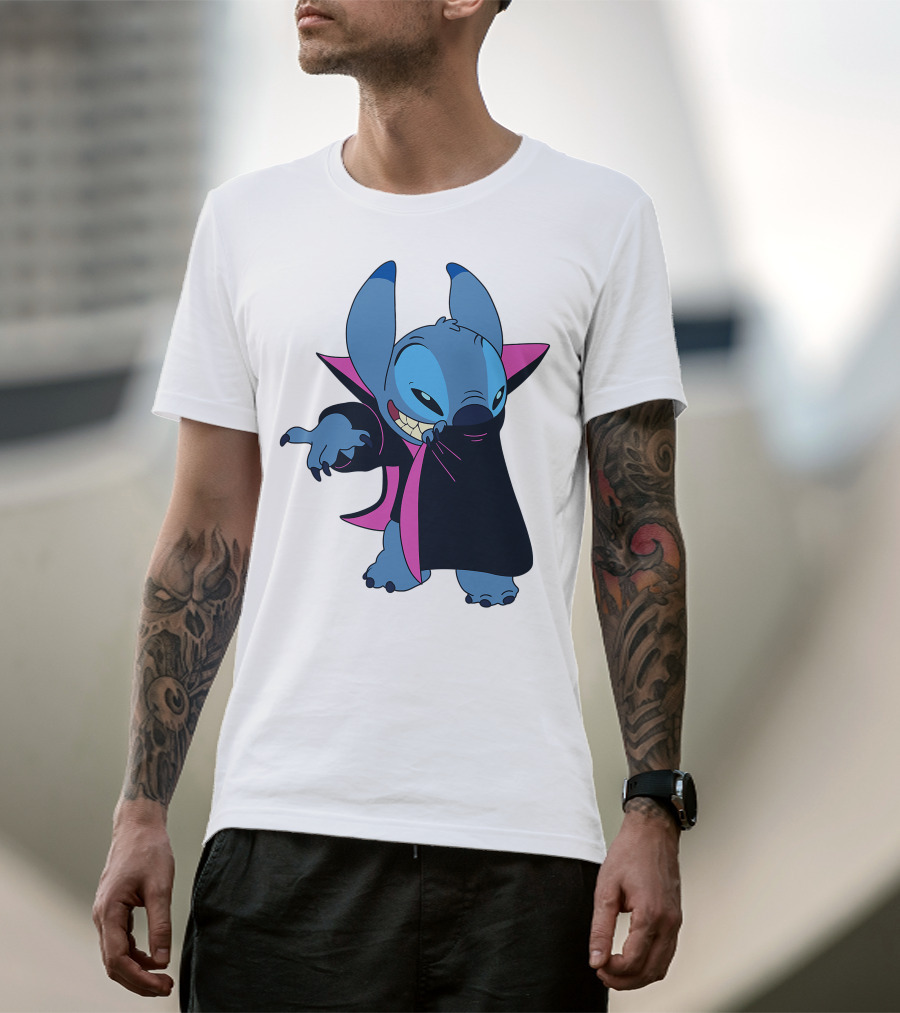 Disney Stitch Halloween Vampire Costume T-Shirt