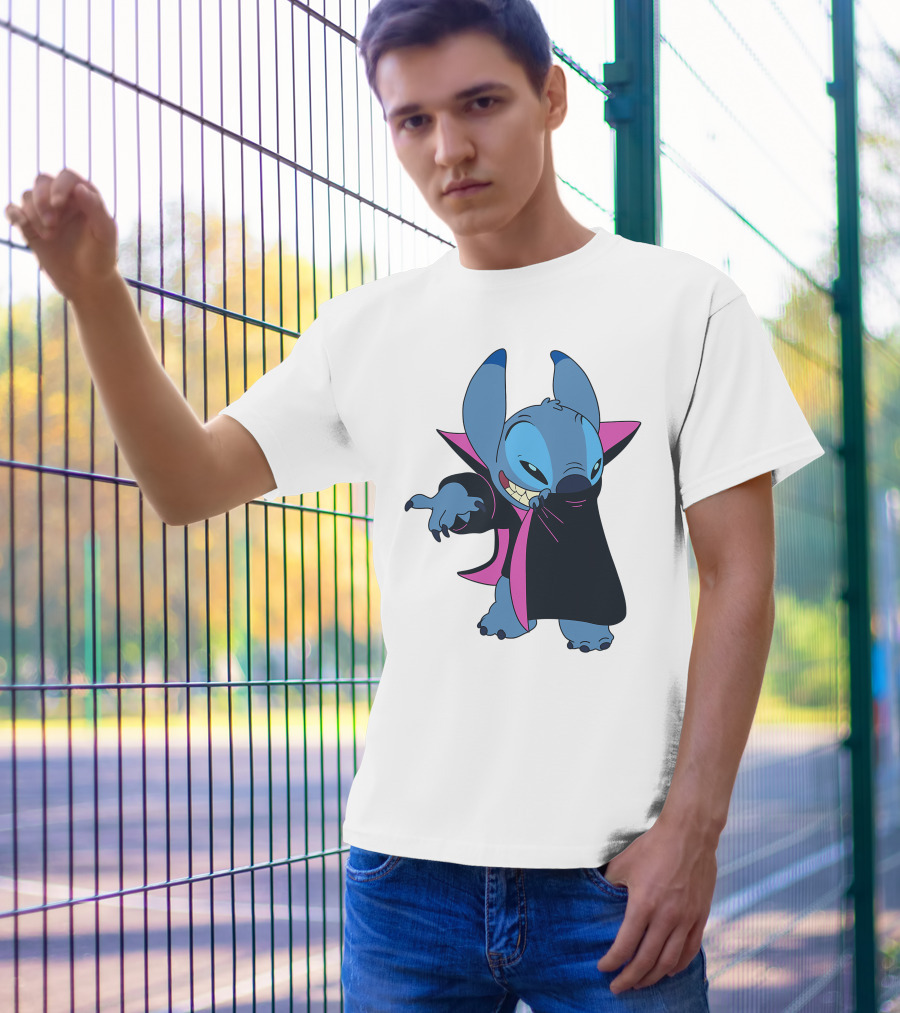 Disney Stitch Halloween Vampire Costume T-Shirt
