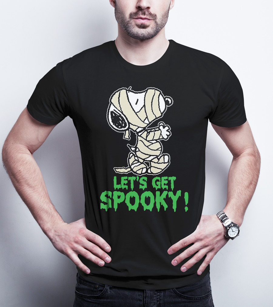 Let's Get Spooky Halloween Mummy Costume T-Shirt