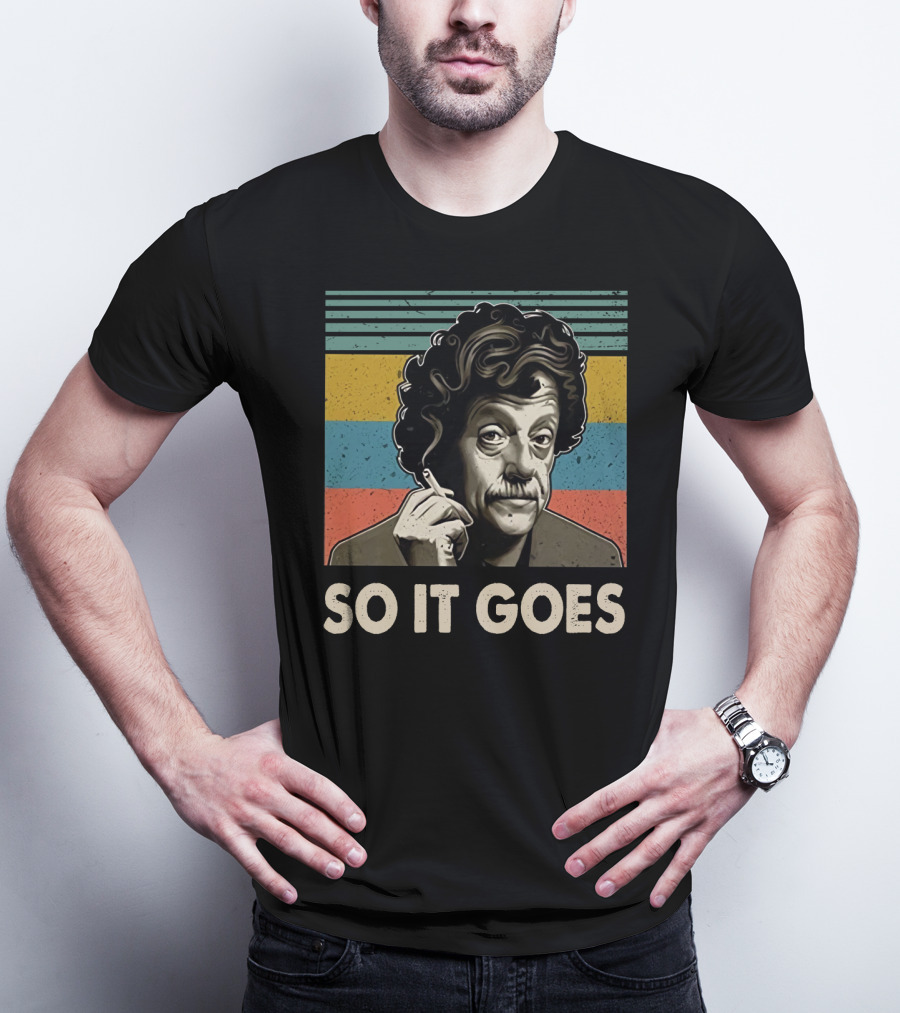 Kurt Vonnegut So It Goes T-Shirt