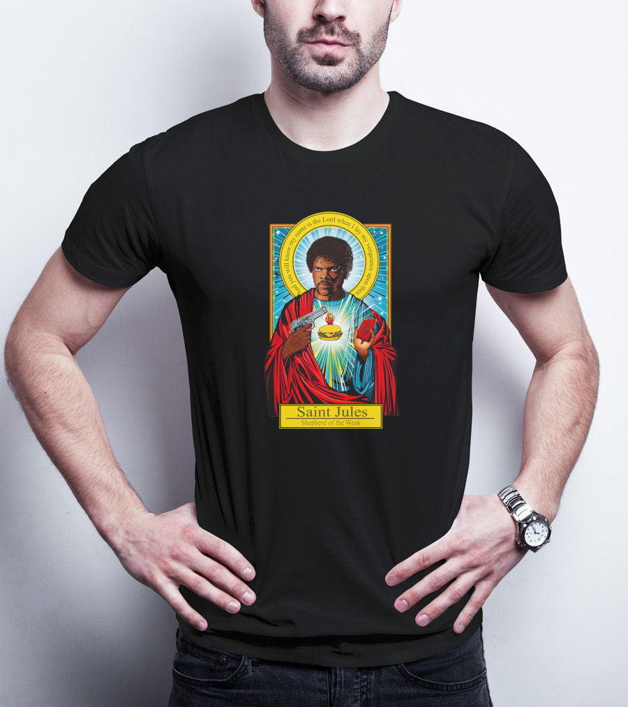 Saint Jules Shepherd Of The Weak Almighty Vengeance T-Shirt
