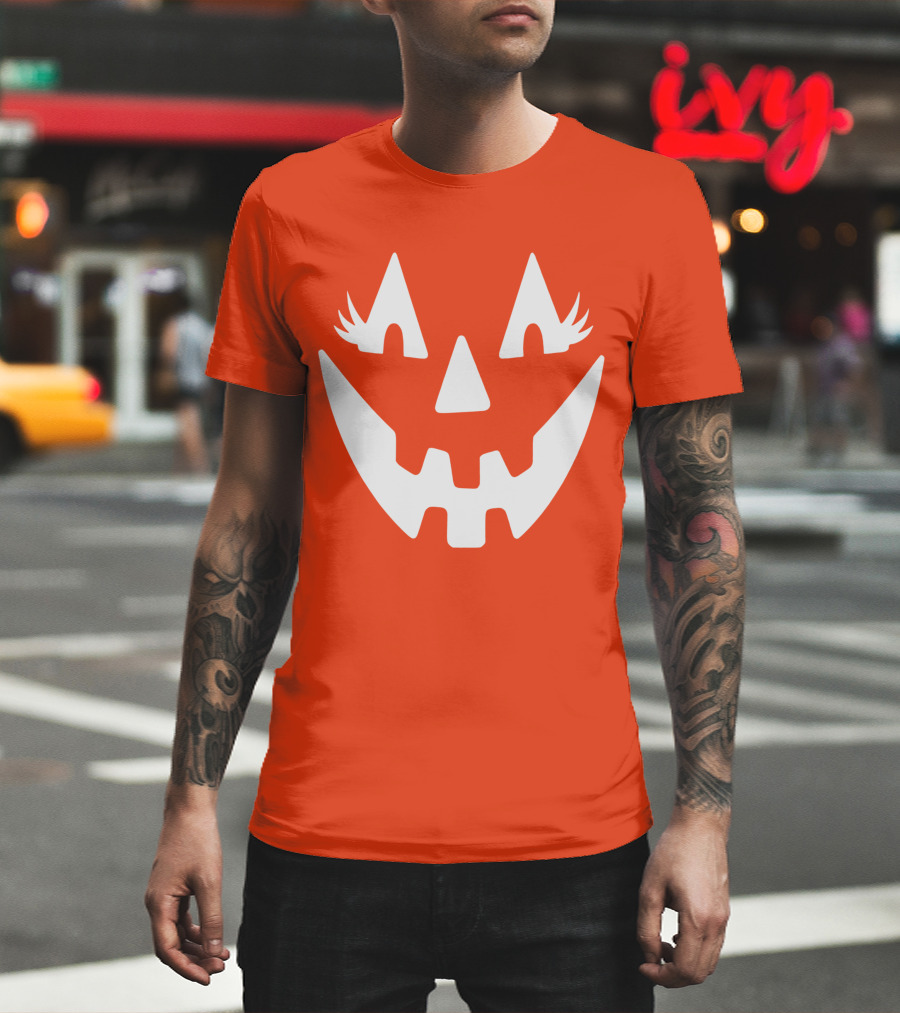Halloween Pumpkin Pumpkin Face Halloween Party Halloween T-Shirt