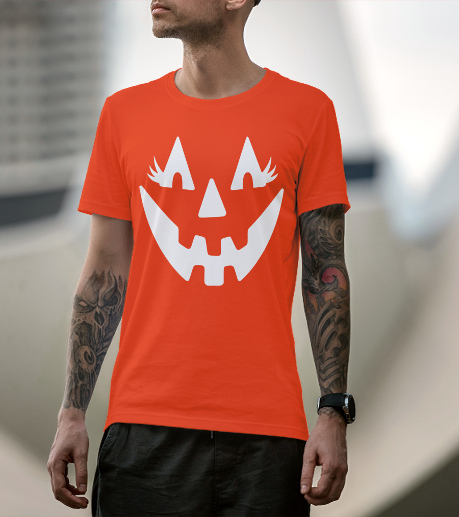 Halloween Pumpkin Pumpkin Face Halloween Party Halloween T-Shirt