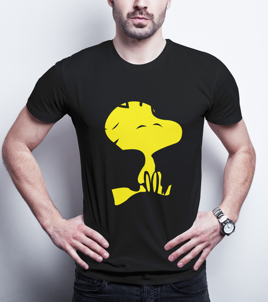 Woodstock Peanuts Cartoon Character Yellow Bird T-Shirt