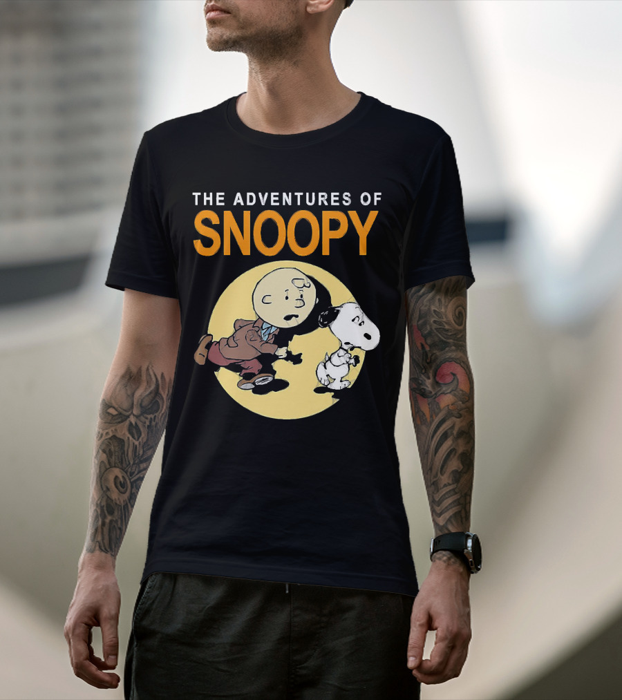 The Adventures Of Tin Tin And Snoopy T-Shirt