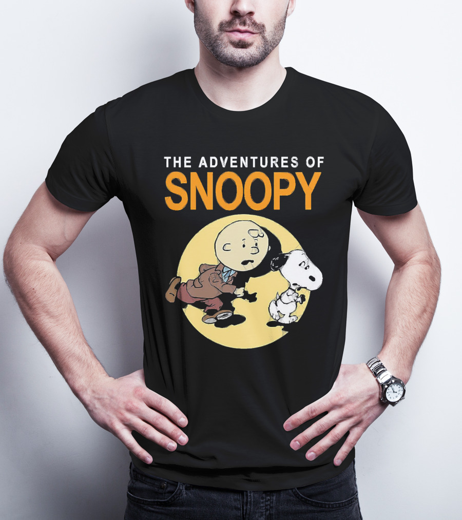The Adventures Of Tin Tin And Snoopy T-Shirt