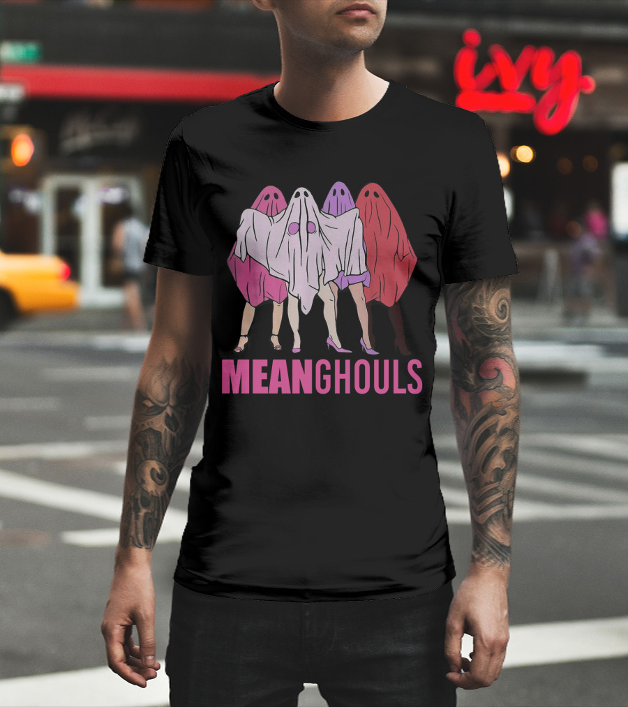 Meanghouls Funny Boo Costume Mean Girls Halloween Fans T-Shirt