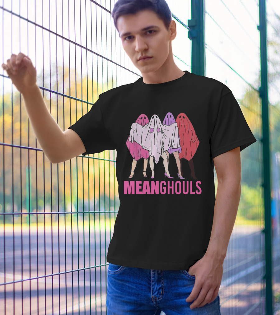 Meanghouls Funny Boo Costume Mean Girls Halloween Fans T-Shirt