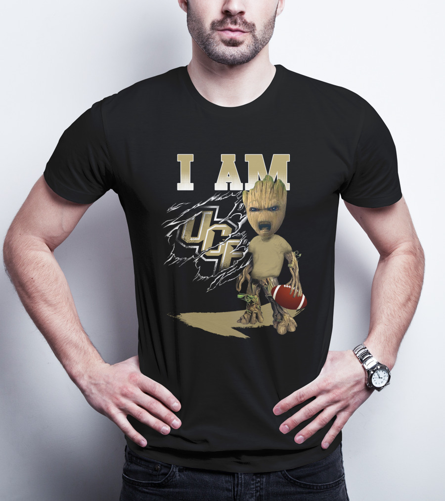 I AM UCF Knights Football Fan Character T-Shirt
