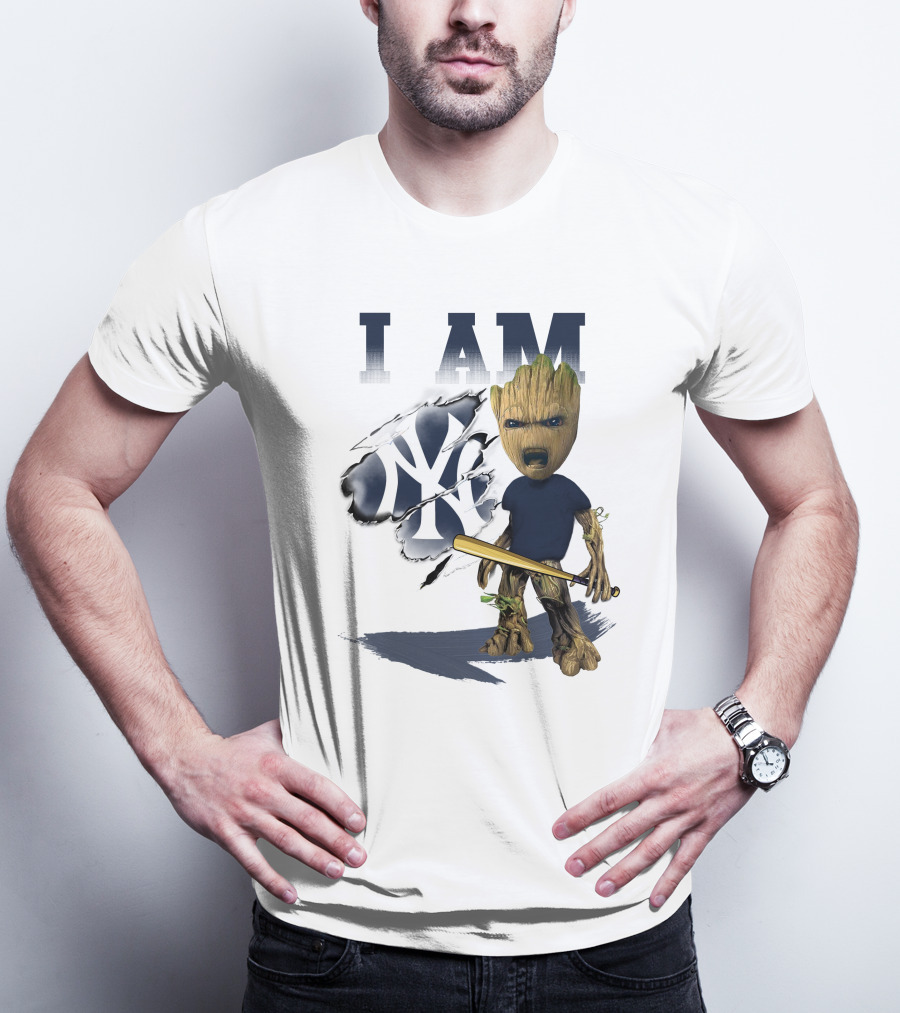 I Am New York Yankees Groot T-Shirt