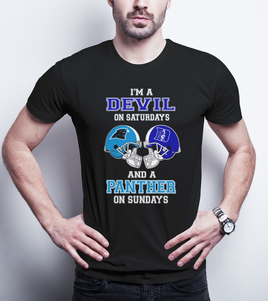 I'm A Devil On Saturdays And A Panther On Sundays T-Shirt