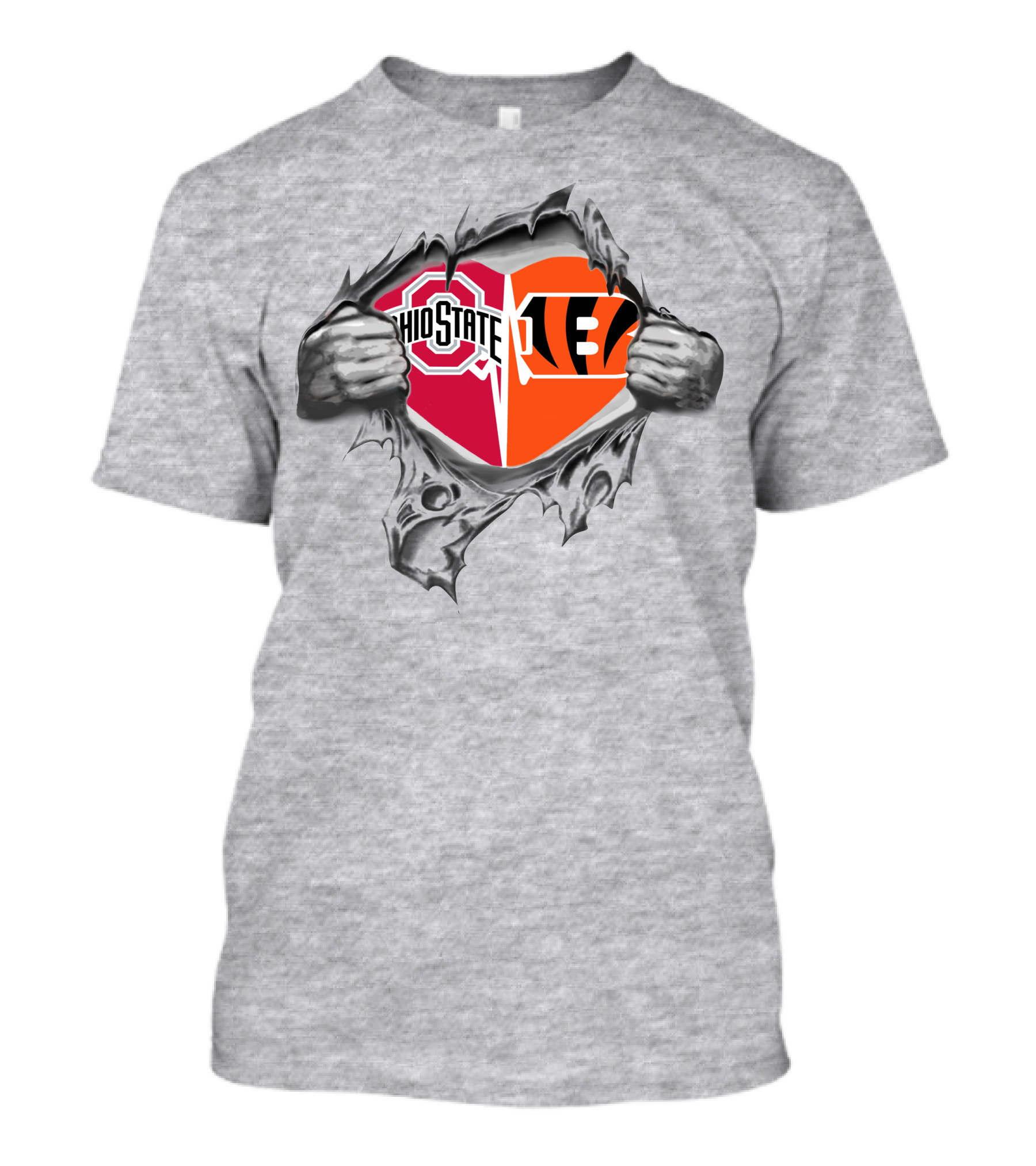 Ohio State Buckeyes Bengals It's In My Heart T-Shirt
