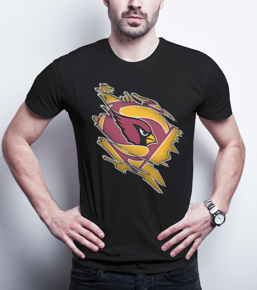 Cardinals Super Hero Emblem Display T-Shirt