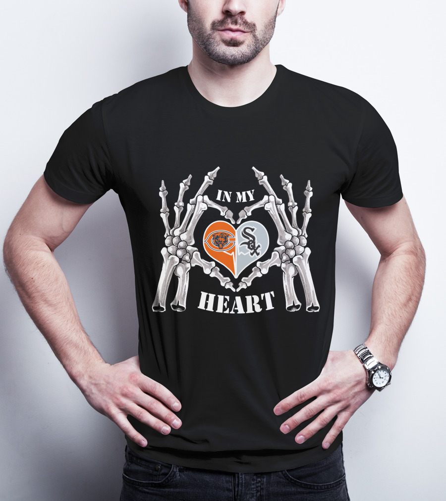 Bears White Sox In My Heart T-Shirt