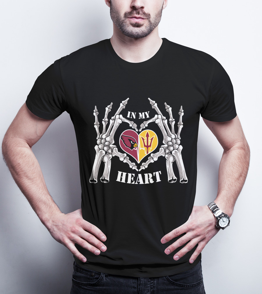 Cardinals Arizona State In My Heart T-Shirt