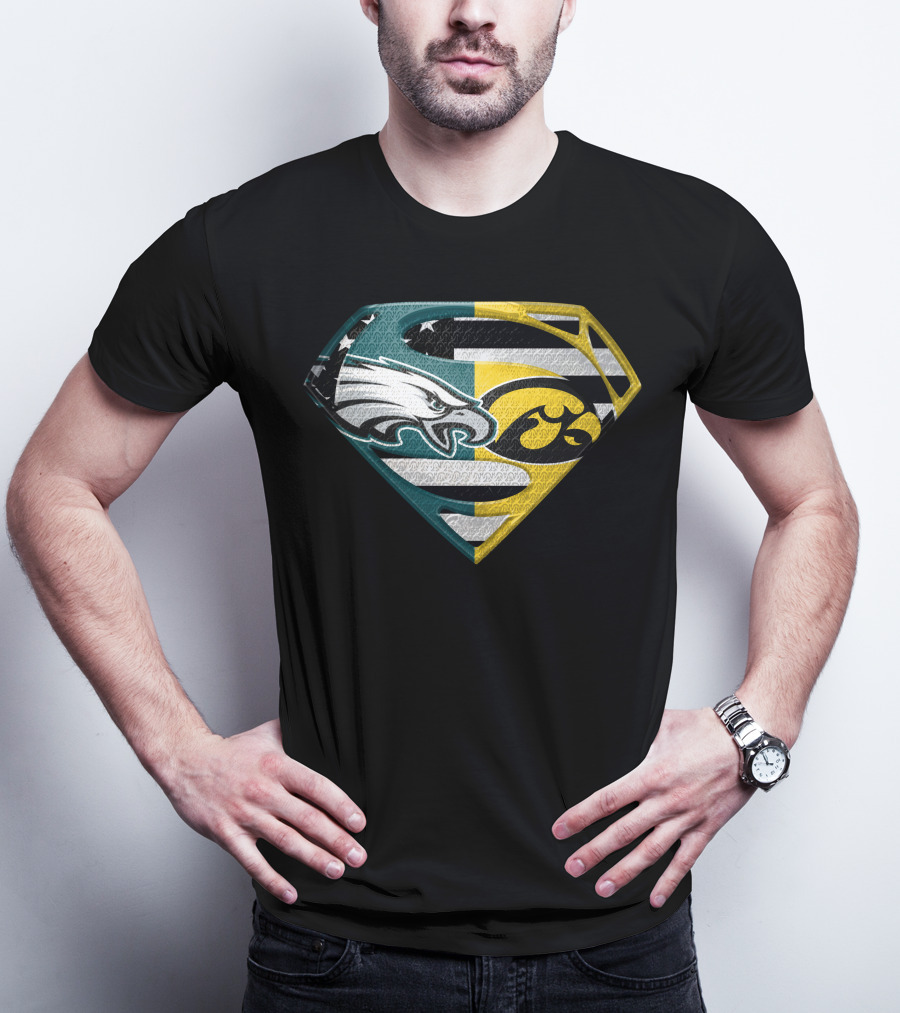 Philadelphia Eagles Iowa Hawkeyes Spm 9 Super T-Shirt