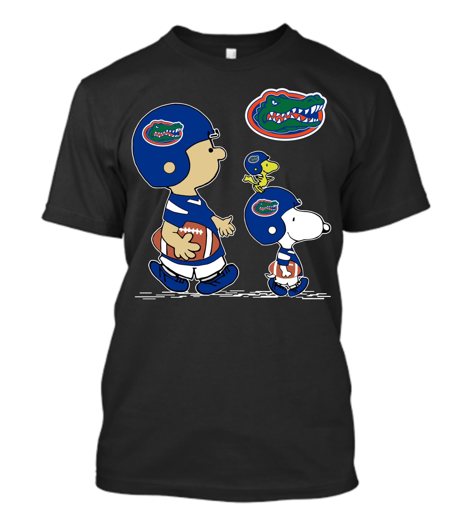 Florida Gators Snoopy Woodstock Peanuts Football Fans T-Shirt