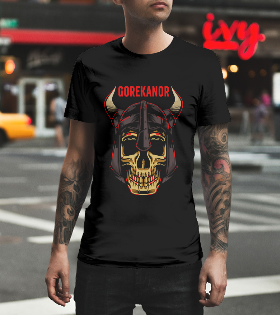 Gorekanor Skull Viking T-Shirt