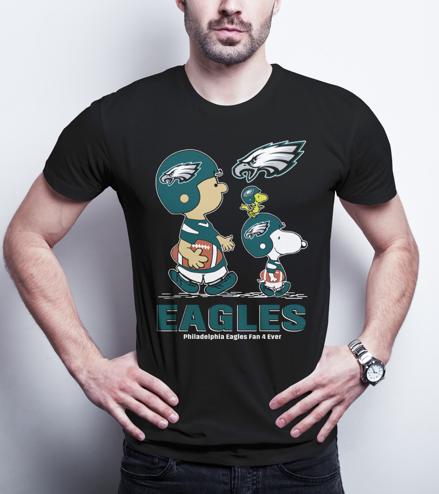 Philadelphia Eagles Fan 4 Ever EAGLES T-Shirt