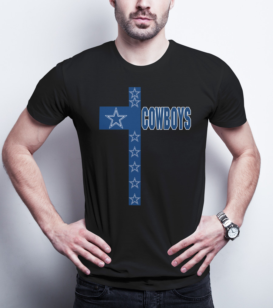 Cowboys Star Cross T-Shirt