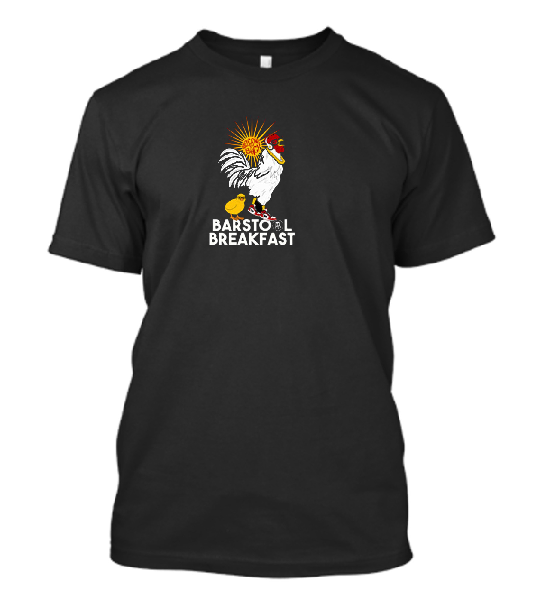 Breakfast Cockadoodle Doo Rooster And Duckling T-Shirt