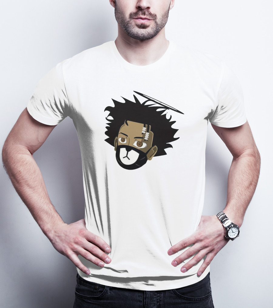 Bape Masked Character Halo Icon Brown Eyes T-Shirt
