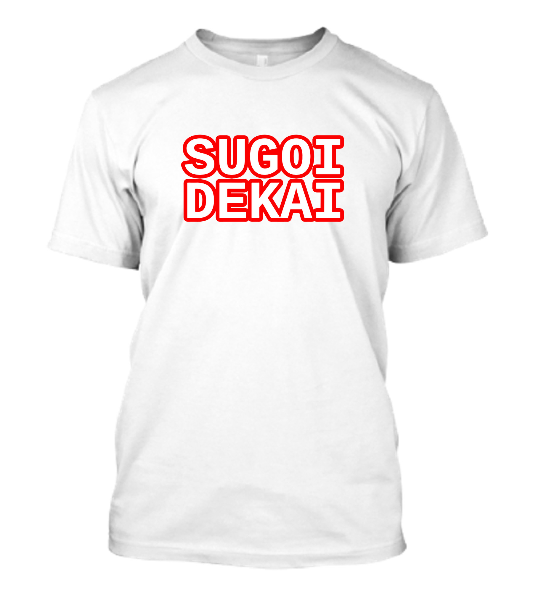 Sugoi Dekai Text Design Uzaki-chan Wa Asobitai Anime Reference T-Shirt