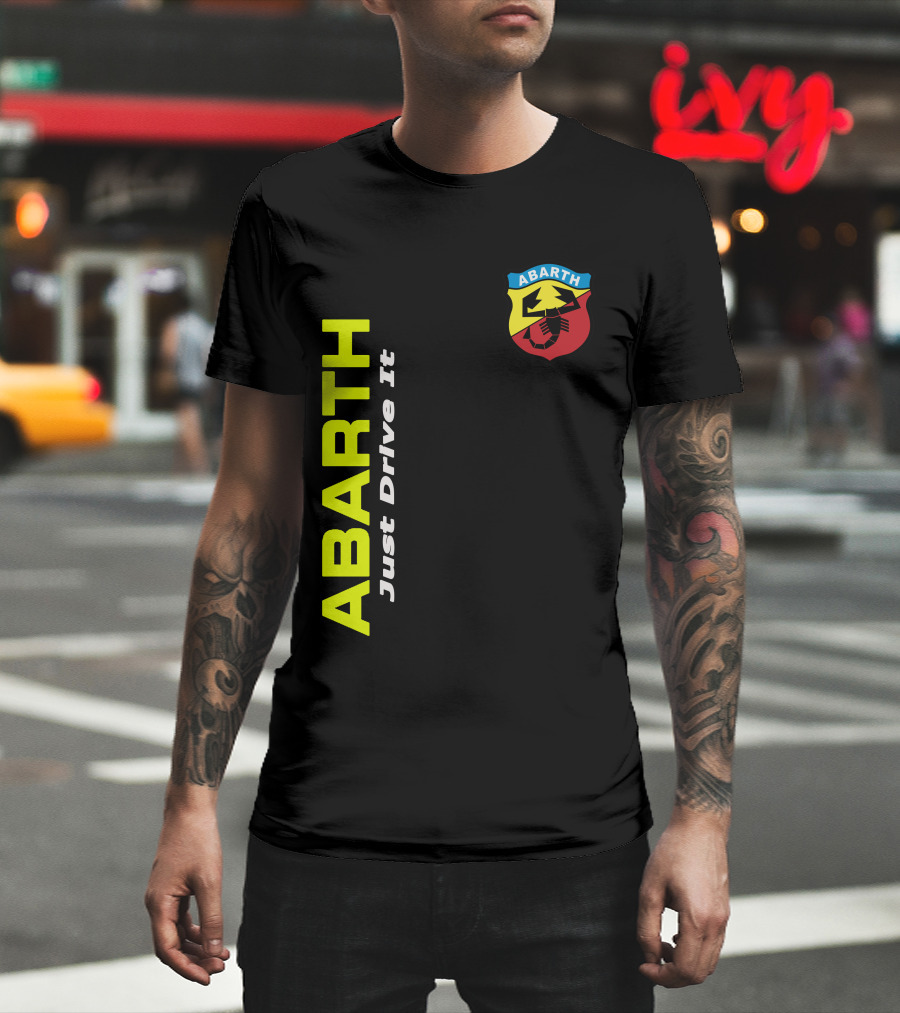 ABARTH Just Drive It Scorpion T-Shirt