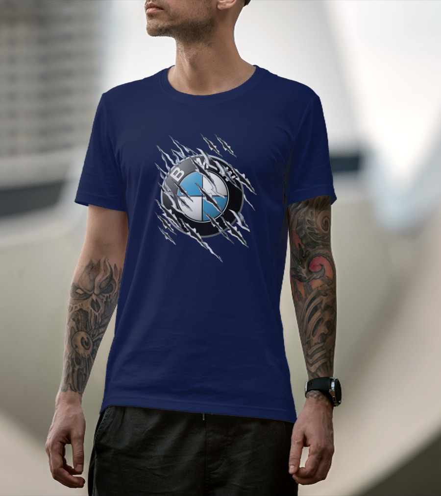BMW Claw Mark Logo Effect T-Shirt
