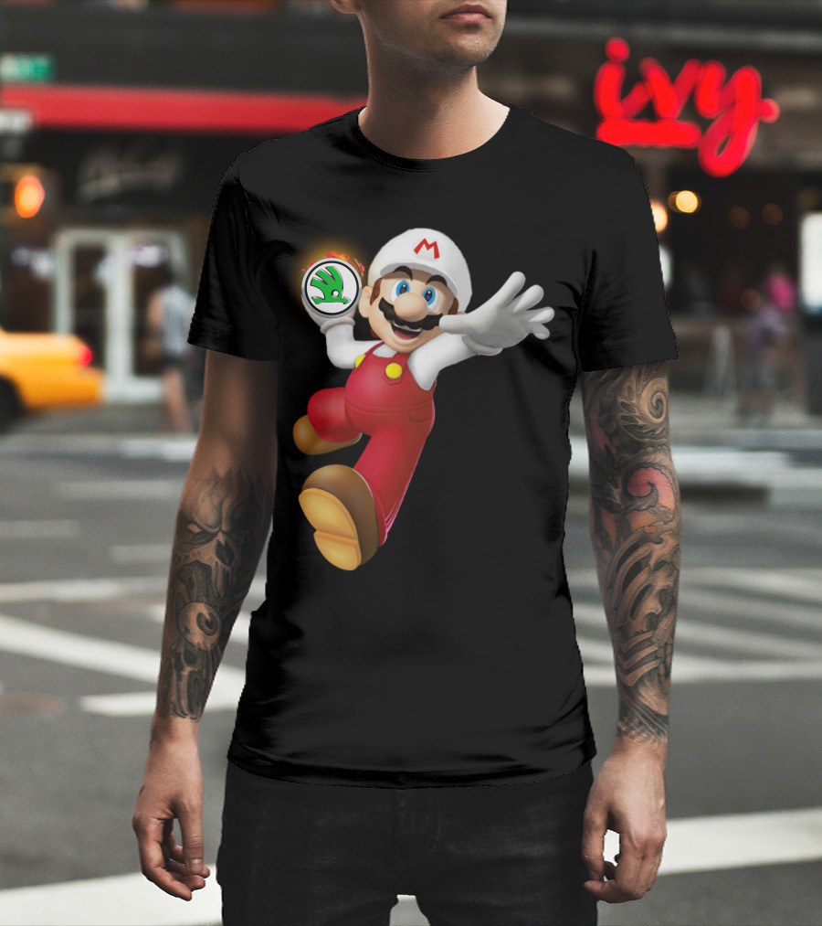 Mario Holding SKODA Emblem T-Shirt