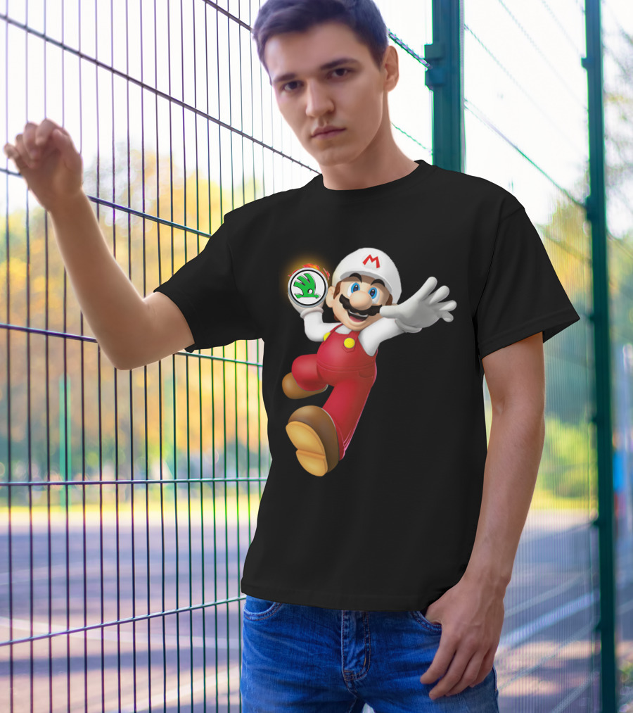 Mario Holding SKODA Emblem T-Shirt
