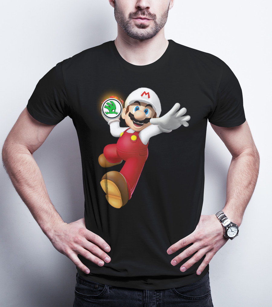 Mario Holding SKODA Emblem T-Shirt