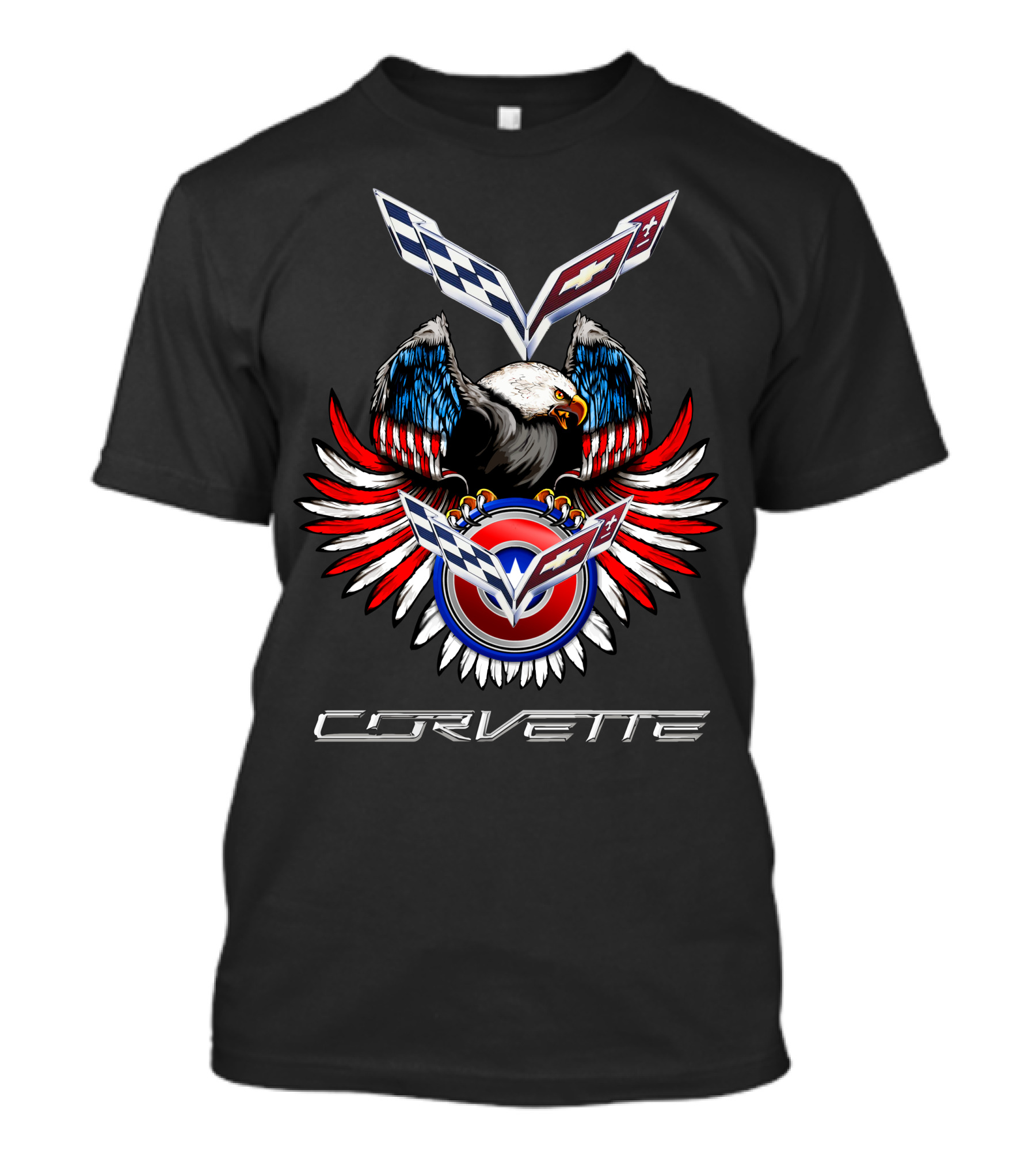 CORVETTE C7 American Eagle Emblem T-Shirt