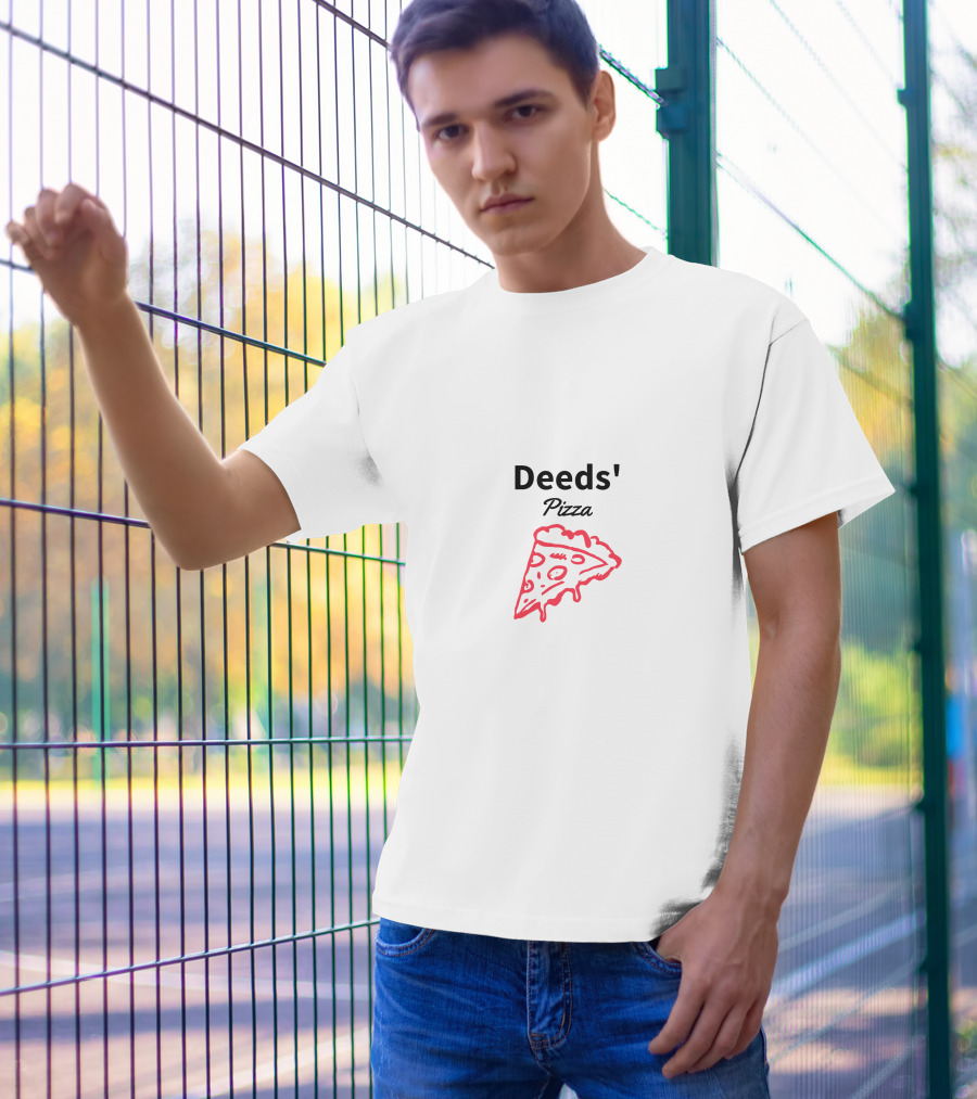 Deeds' Pizza Melty Slice T-Shirt