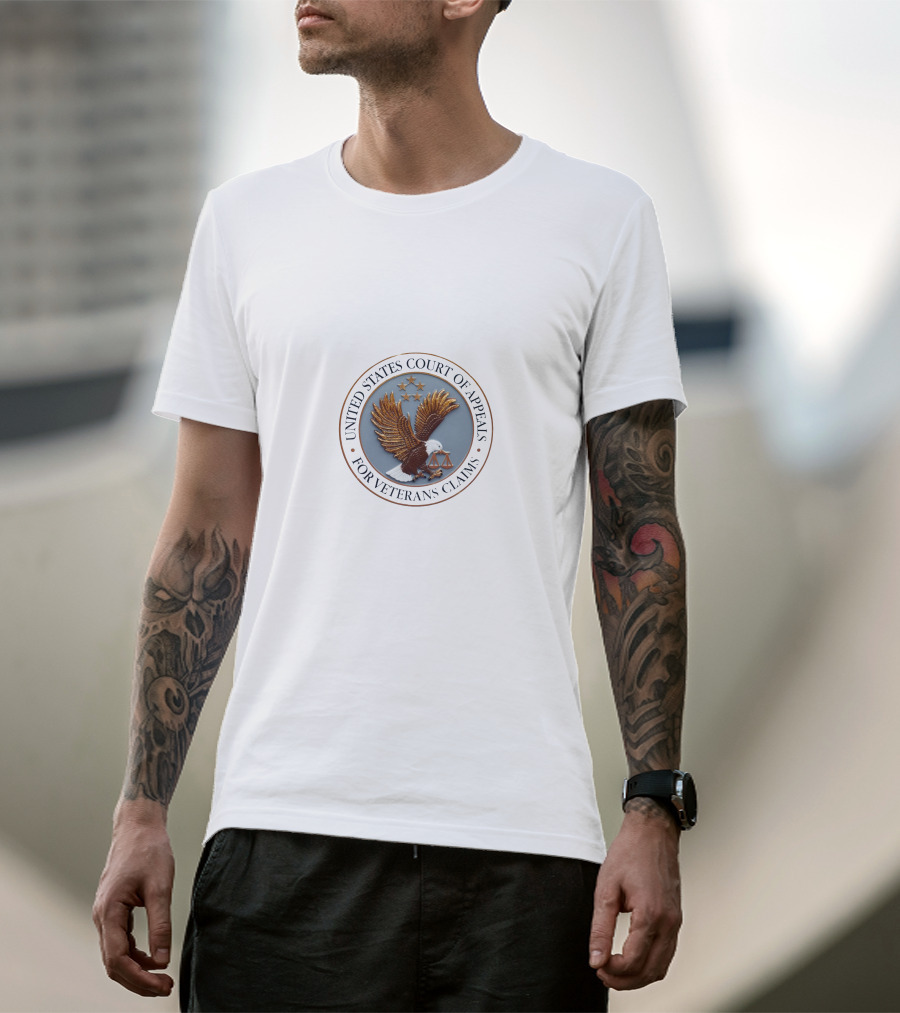 United States Court Of Appeals For Veterans Claims Emblem T-Shirt