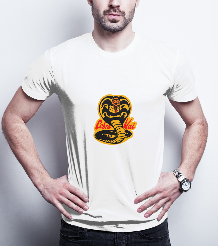 Cobra Kai Classic Cobra Snake Emblem T-Shirt