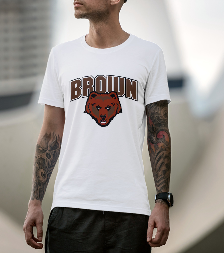 Brown Bears Bruin Mascot T-Shirt