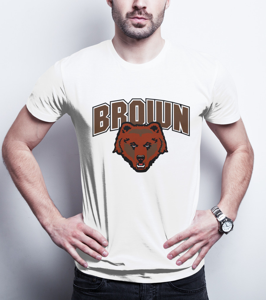 Brown Bears Bruin Mascot T-Shirt