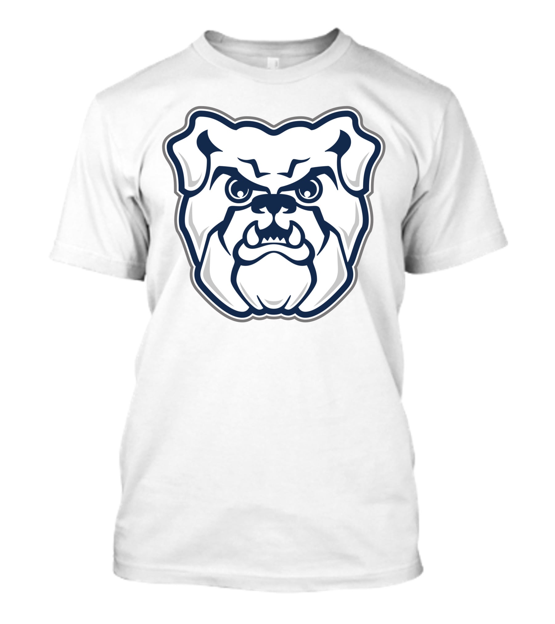 Butler Bulldogs Mascot Logo Bulldog Face T-Shirt