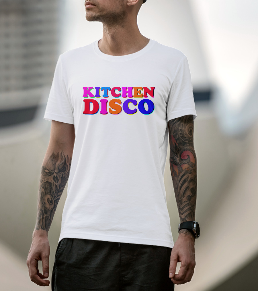 KITCHEN DISCO Colorful Party T-Shirt