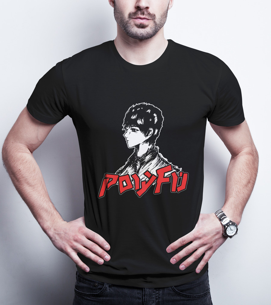Powfu Anime Illustrated Profile Merch T-Shirt