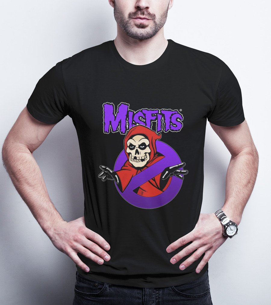 Misfits Crimson Ghostbusters Crossover T-Shirt