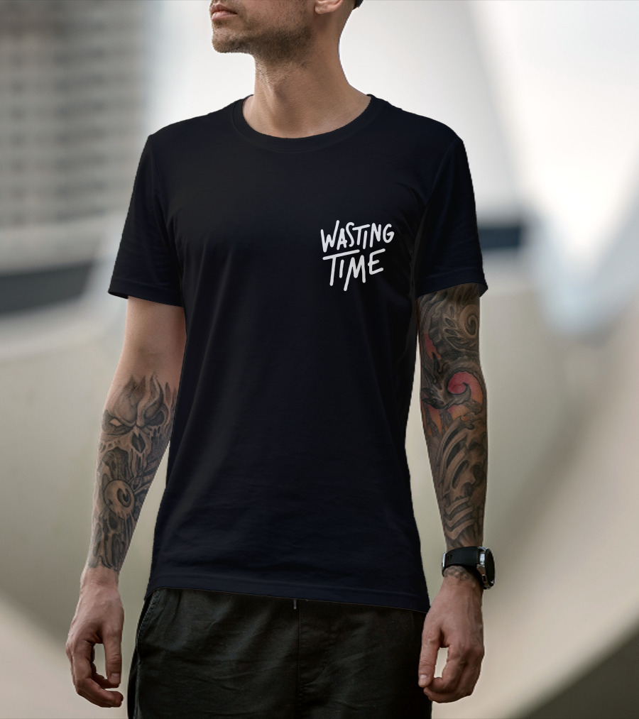 Post Party Merch Wasting Time T-Shirt