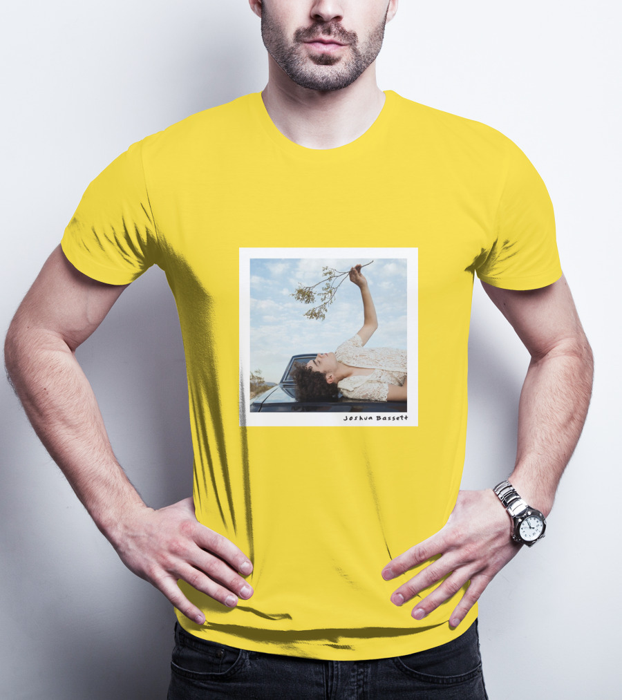 Joshua Bassett Floral Pose Vintage Aesthetic T-Shirt