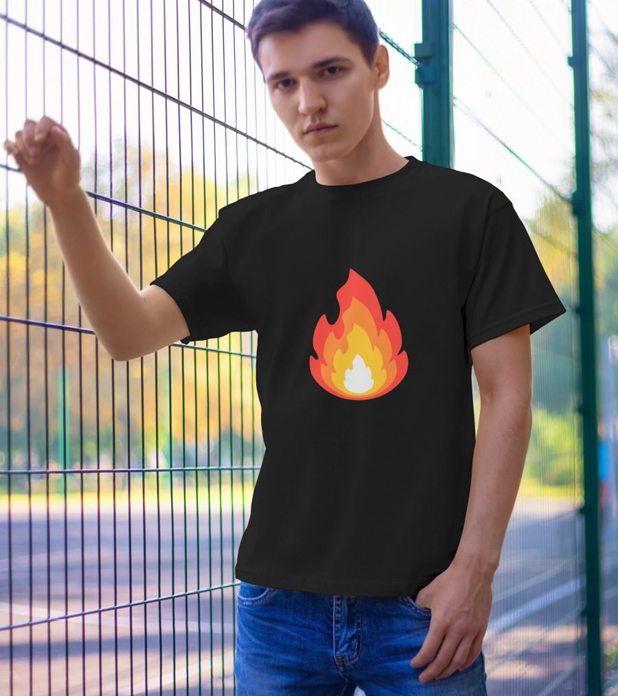 Shop The Sapnap Fire Merch Store Layered Flame T-Shirt