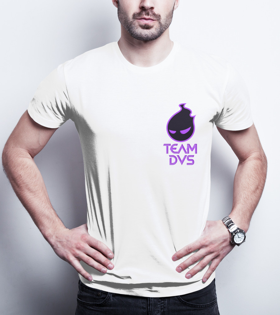 Team DVS Purple Flame Icon T-Shirt