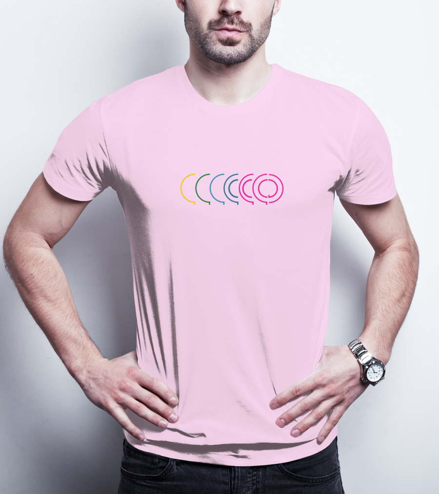 QuarterJade Merch Evolution Colorful Circle T-Shirt